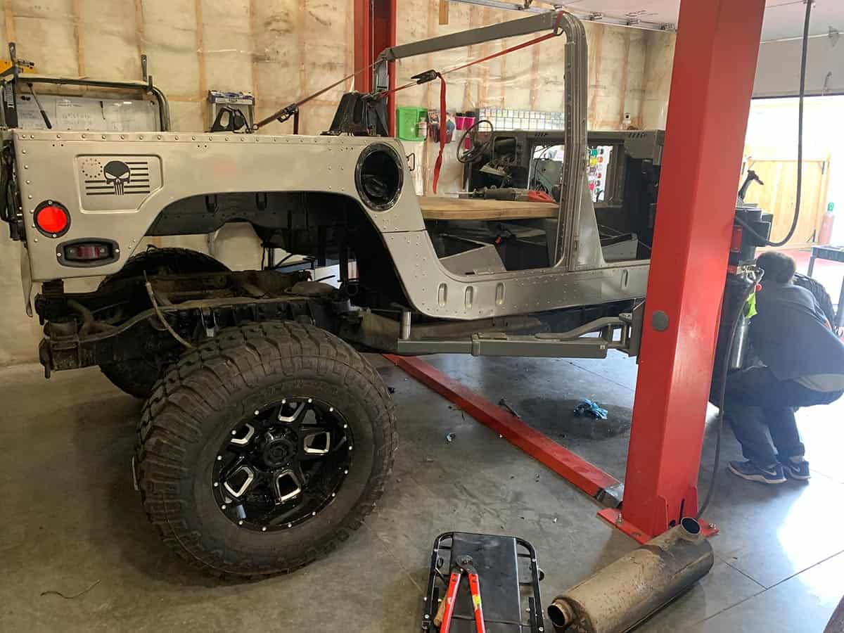 עד שהסייבטראק יגיע: האמר H1 חשמלי עם 600 כ"ס – EV Magazine